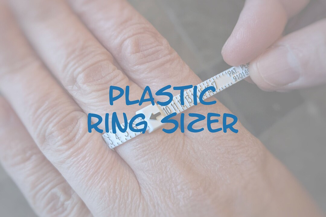 Plastic Ring Sizer - Use to Help Determine Your Ring Size, Ring Sizer ...