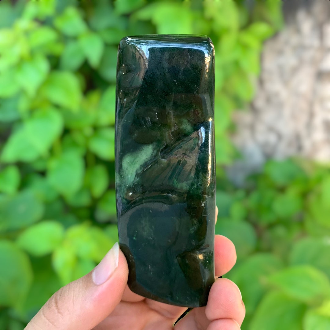 214g Best Quality Green Nephrite Jade, Nephrite Jade, Nephrite Display ...