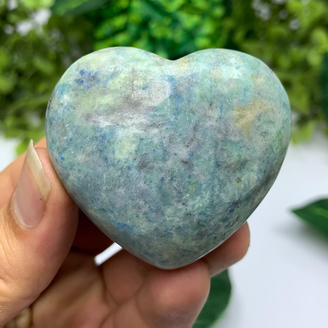 80g Beautiful UV Reactive Hackmanite Heart Stone, Hackmanite Heartstone ...