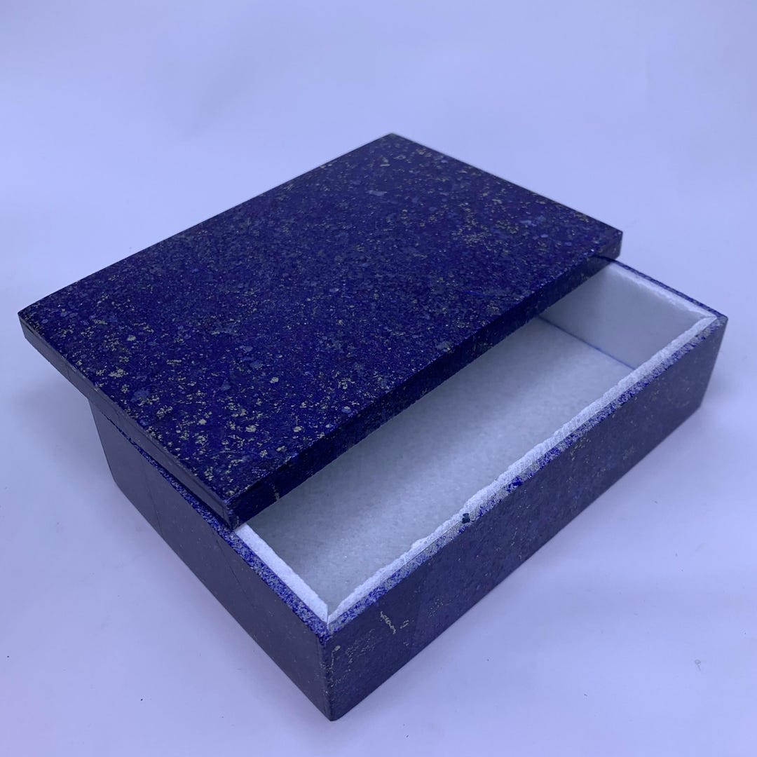 610g Lapis Lazuli Box, Lapis Box, Lapis Lazuli Box, Lapis Jewellery Box ...