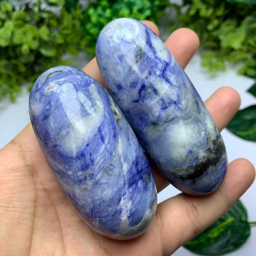 Beautiful Blue Afghanite Wand, Afghanite Stone Wand, Blue Afghanite ...