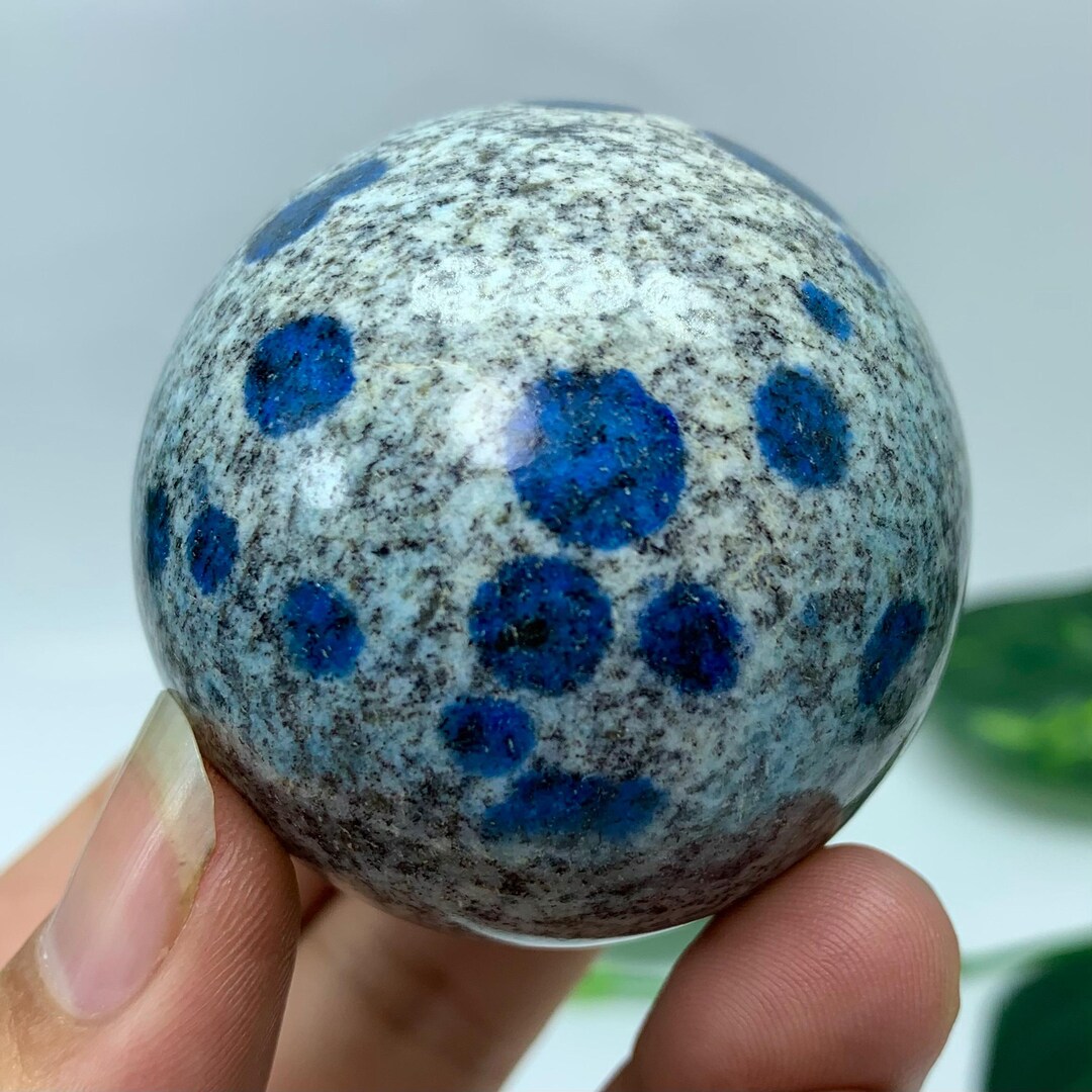 200g AAA Quality K2 Blue Azurite Sphere, K2 Azurite Sphere, K2 Sphere ...