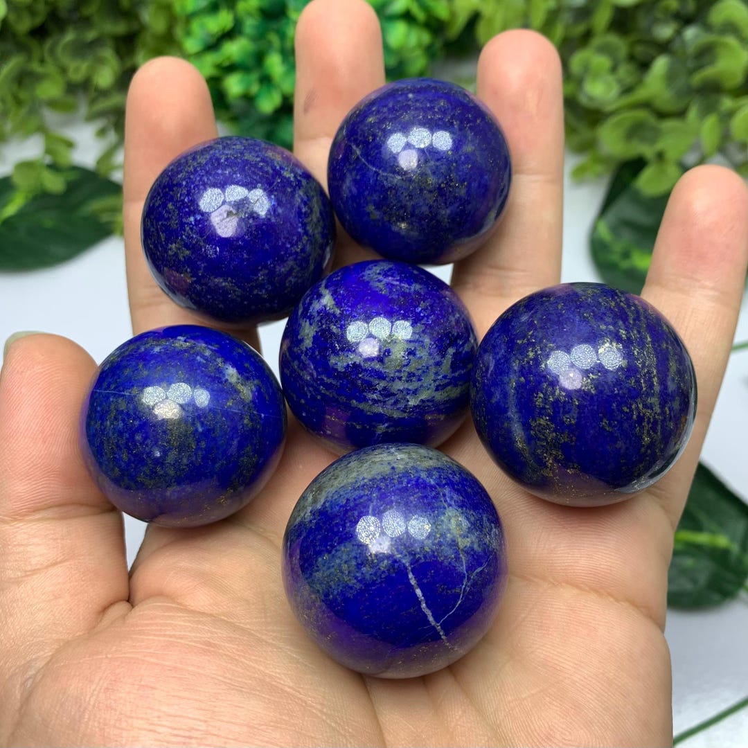 Best Quality Blue Lapis Lazuli Sphere, Lapis Crystal Sphere, Lapis Blue ...