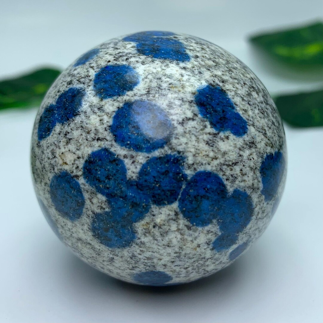 240g AAA Quality K2 Blue Azurite Sphere, K2 Azurite Sphere, K2 Sphere ...