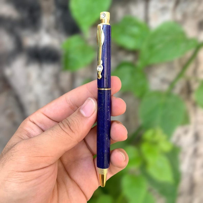 Beautiful Blue Lapis Lazuli Pen, Lapis Pen, Lapis Lazuli Pen, Lapis ...