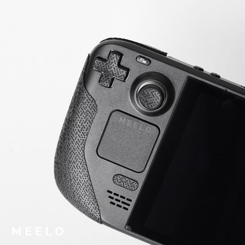 Enhanced Grip for Steam Deck: Textured Soft Rubber, Precision Joystick ...