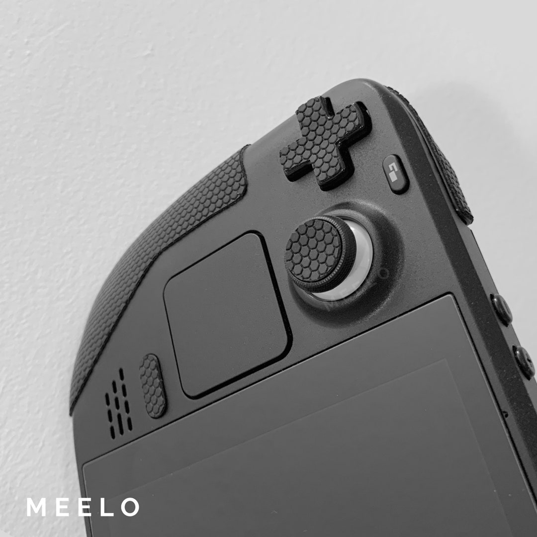 Enhanced Grip for Steam Deck: Textured Soft Rubber, Precision Joystick ...