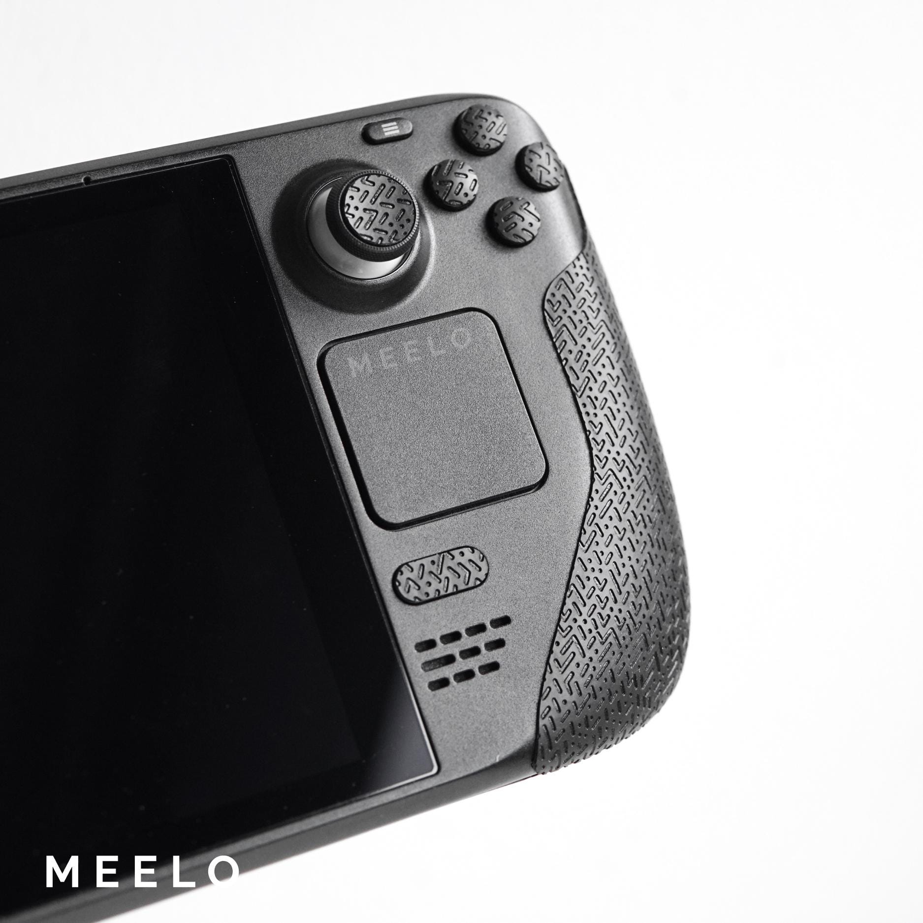 Enhanced Grip for Steam Deck: Textured Soft Rubber, Precision Joystick ...