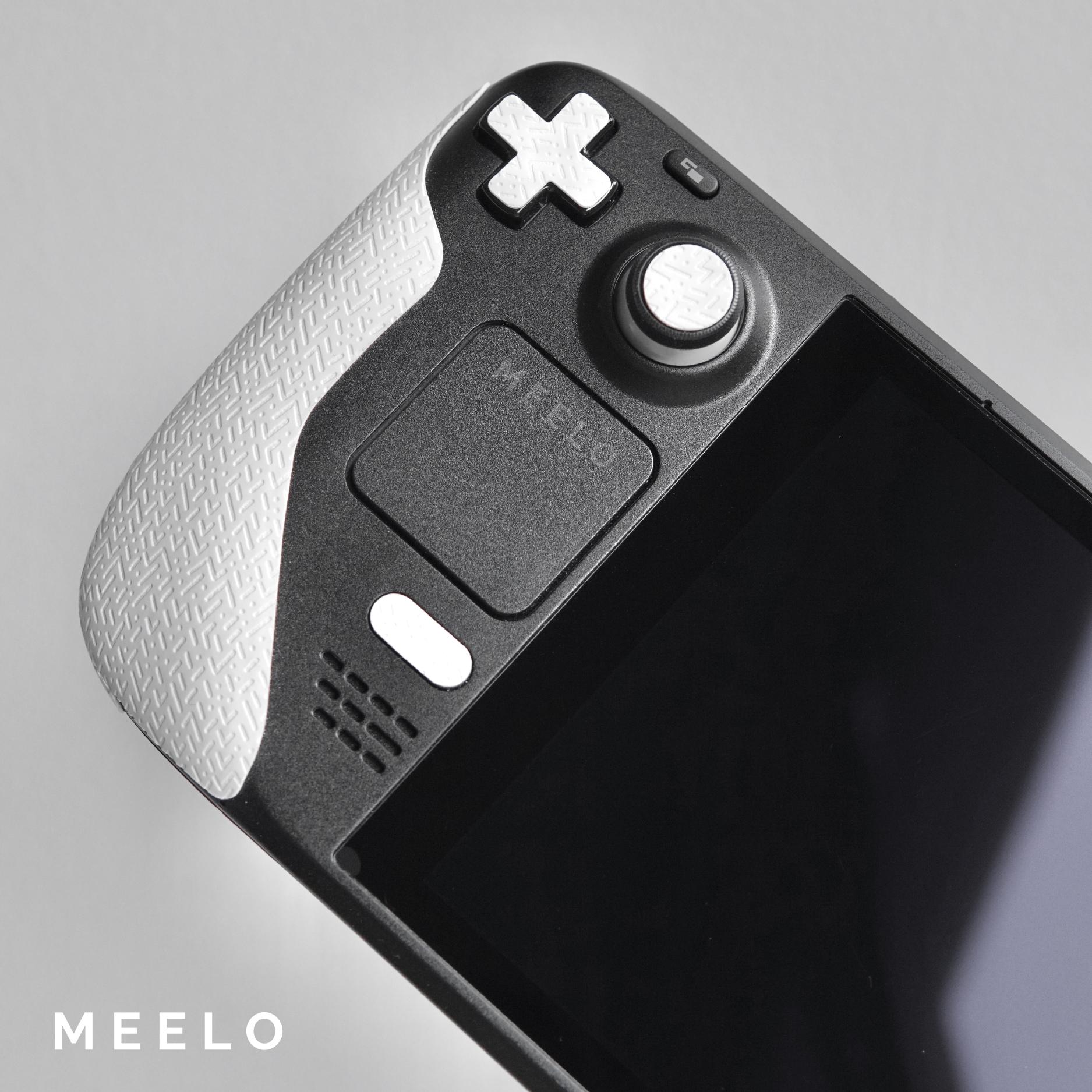 White Steam Deck Grip Skin, Anti Slip Steamdeck, Textured Rubber Grip ...