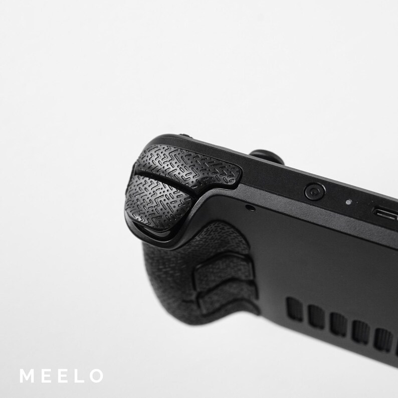 Enhanced Grip for Steam Deck: Textured Soft Rubber, Precision Joystick ...