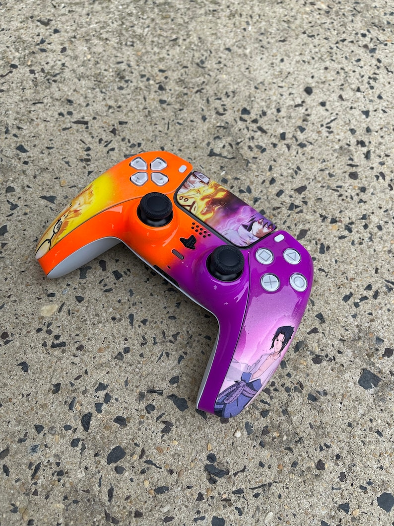 Custom Naruto Sasuke PS5 Controller - Etsy