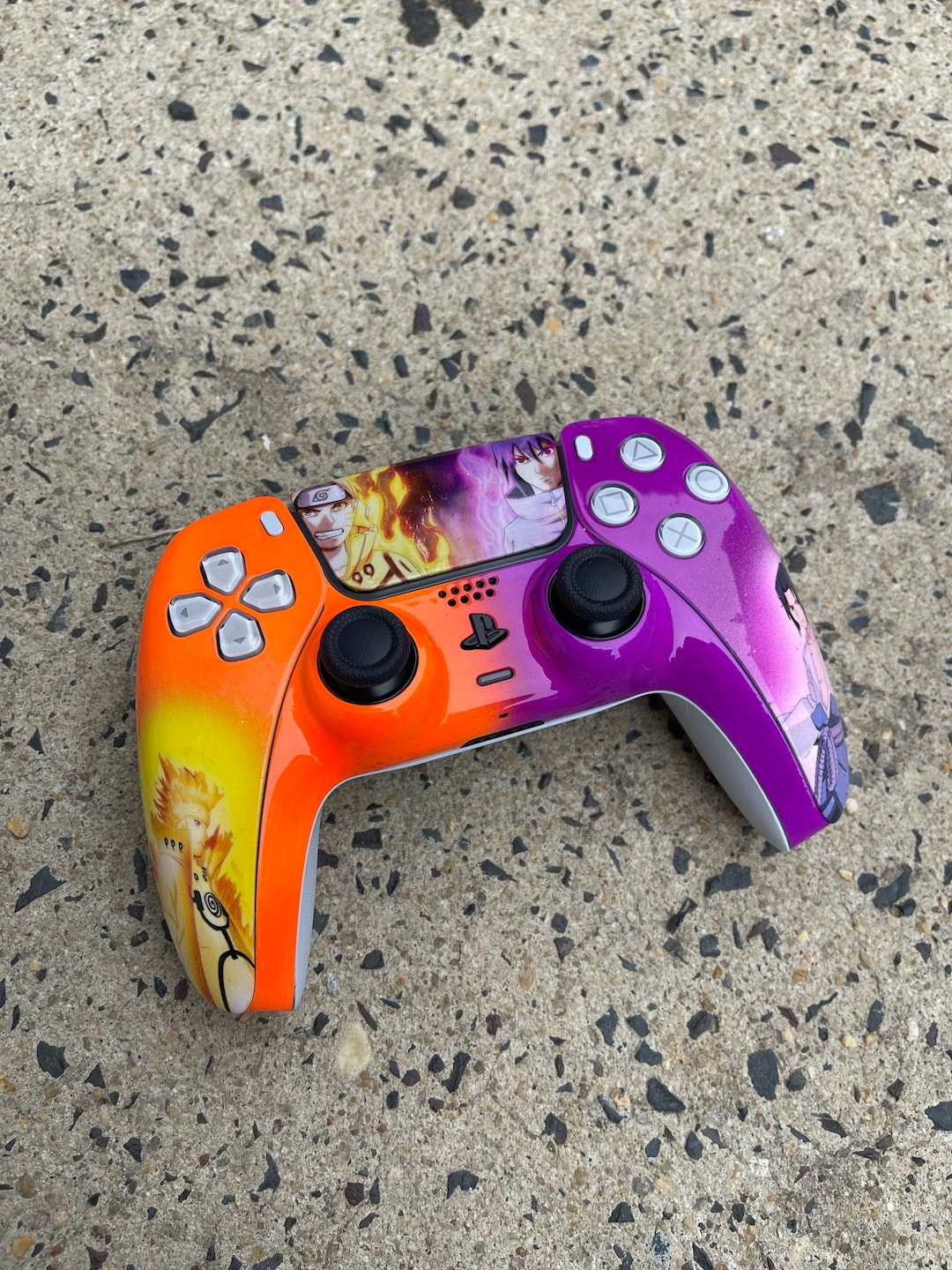 Custom Naruto Sasuke PS5 Controller - Etsy