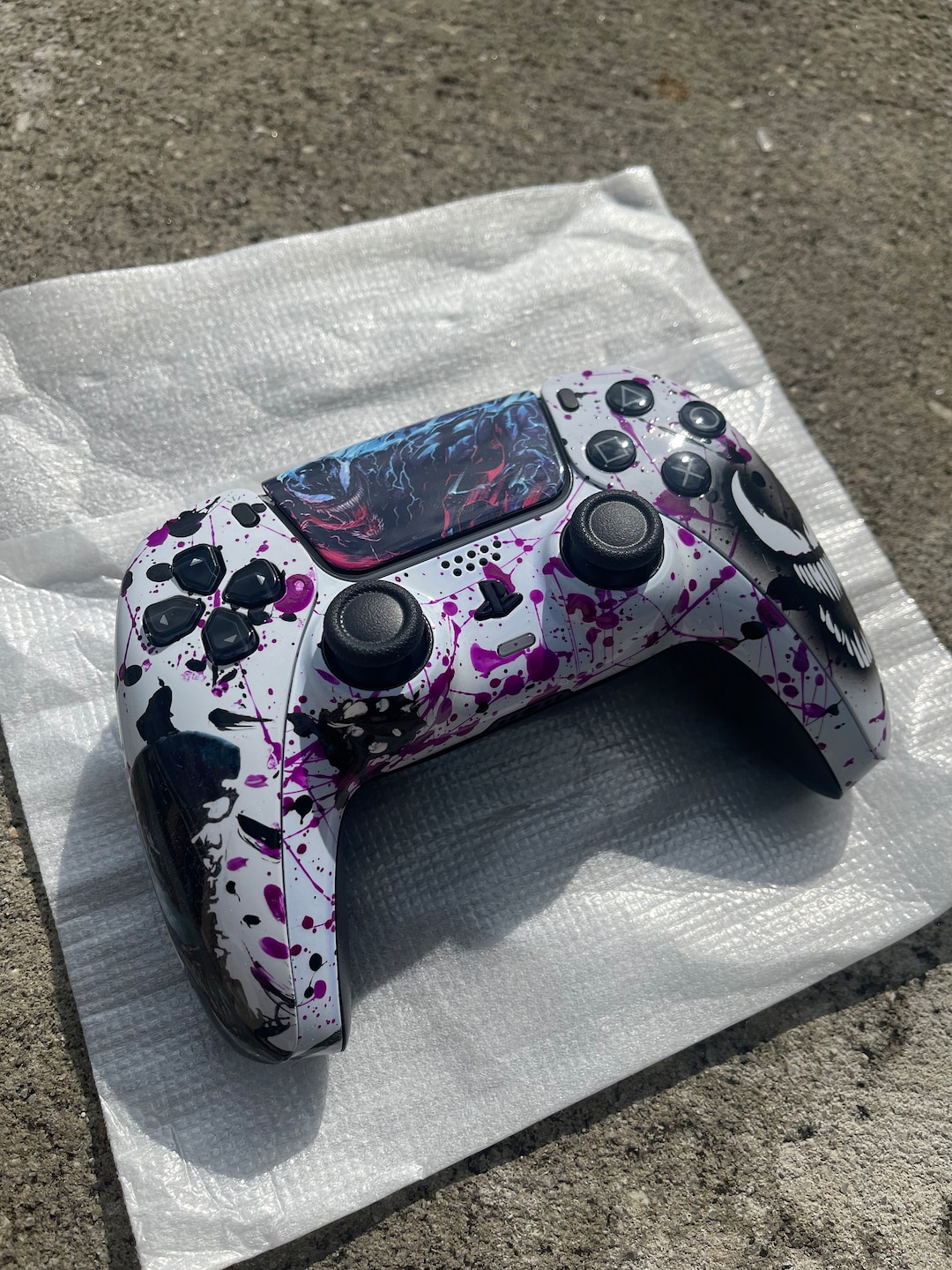 Custom Venom Themed PS5 Controller - Etsy