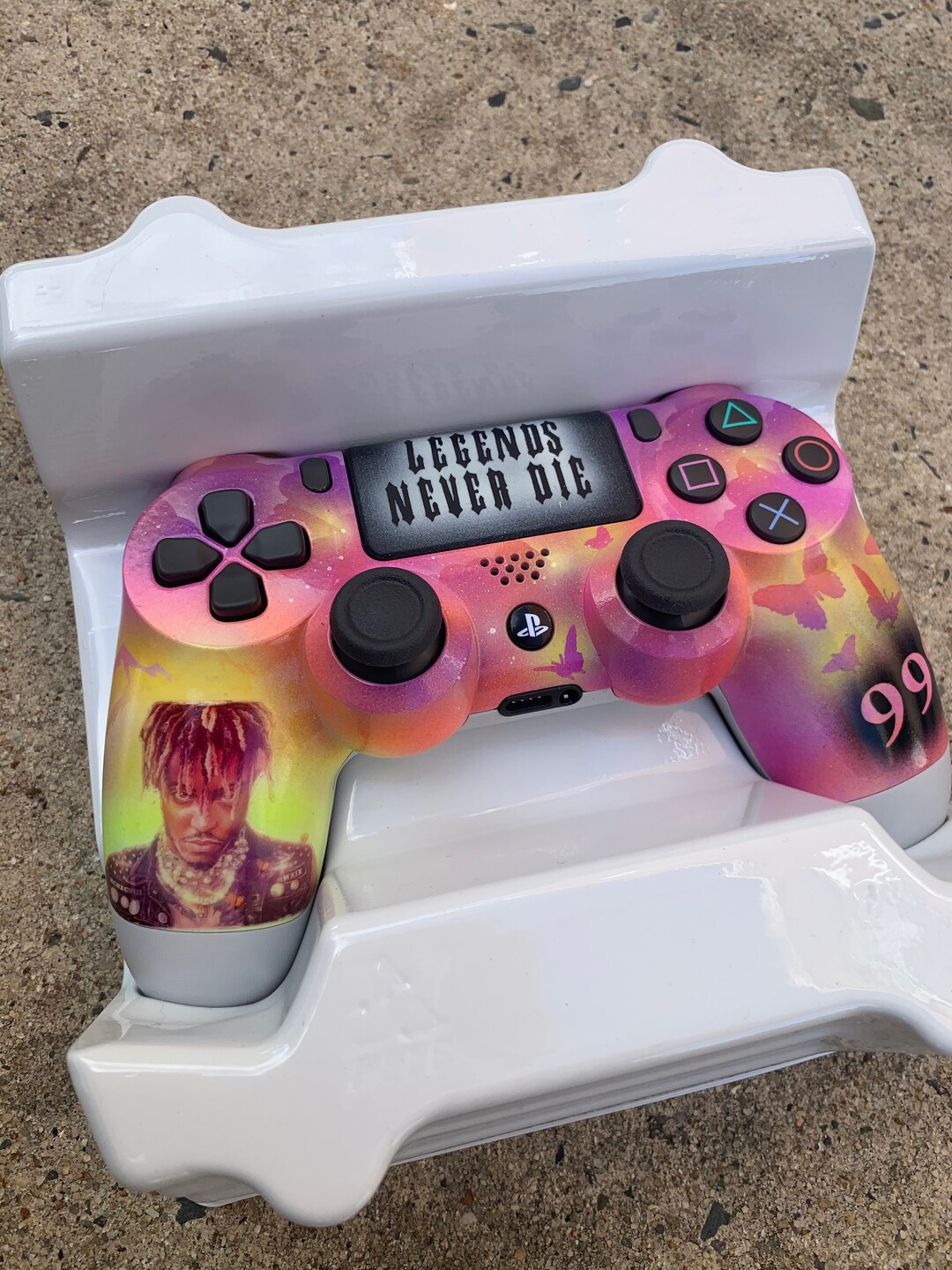 Custom Painted Juice Wrld Themed PS4 Controller - Etsy