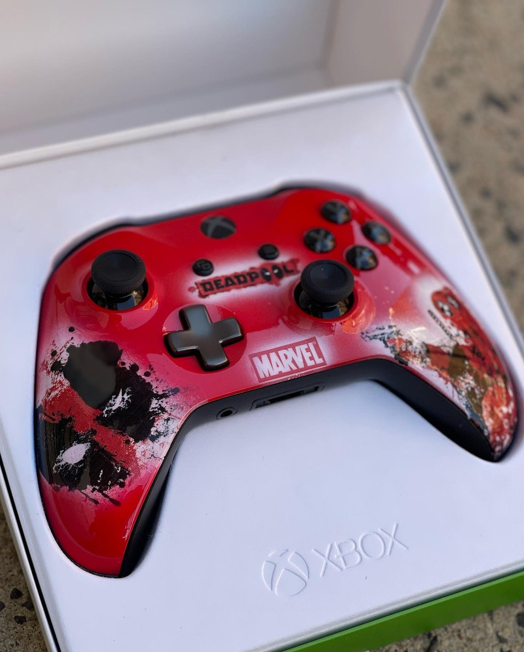 Custom Deadpool Xbox Controller - Etsy