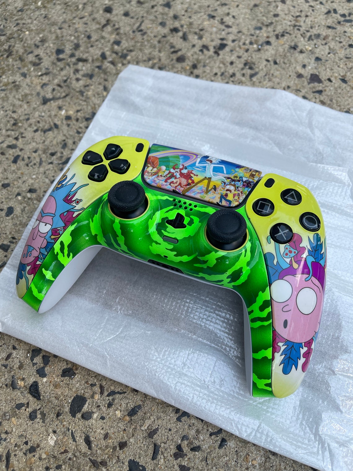 Custom Rickandmorty PS5 Controller - Etsy