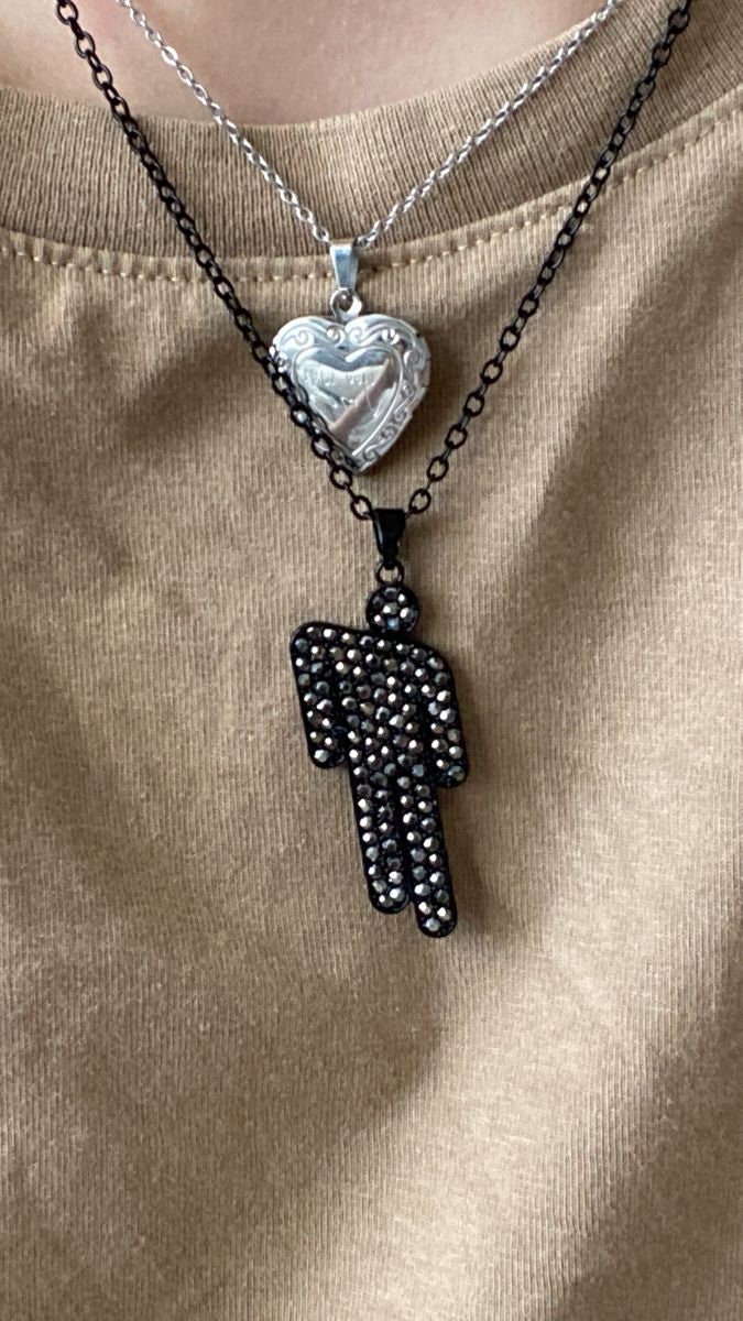 Billie Eilish Blohsh Necklace, High Quality Hip Hop Twist Chain, Black ...
