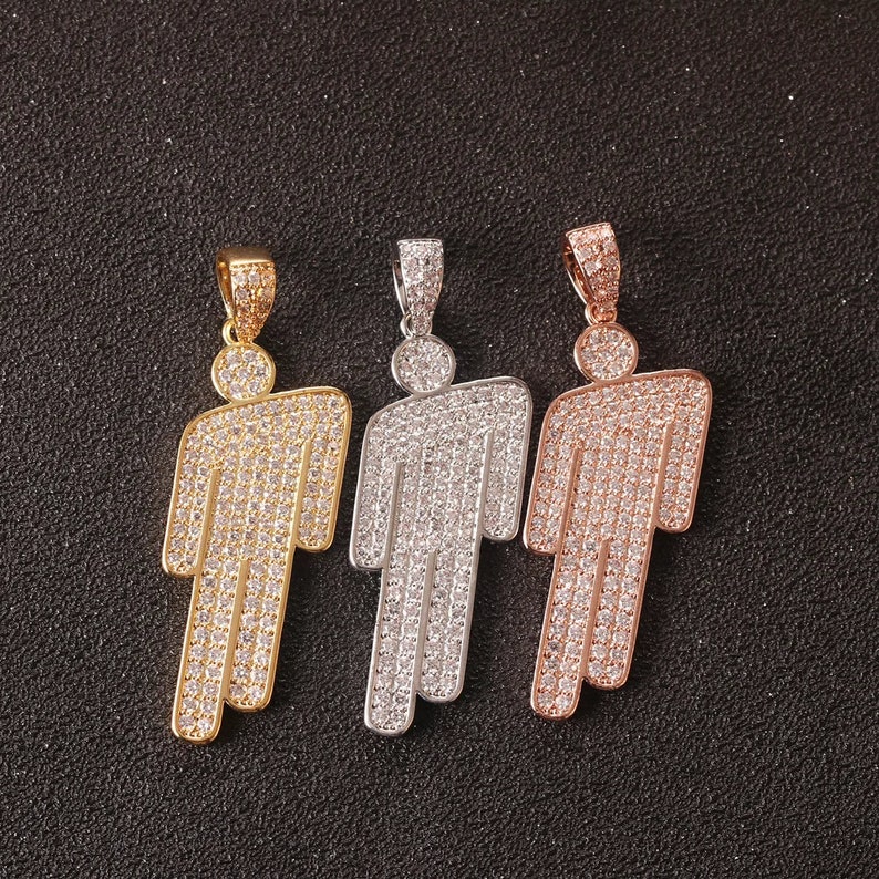 Billie Eilish Blohsh Necklace, High Quality Hip Hop Twist Chain, Black ...