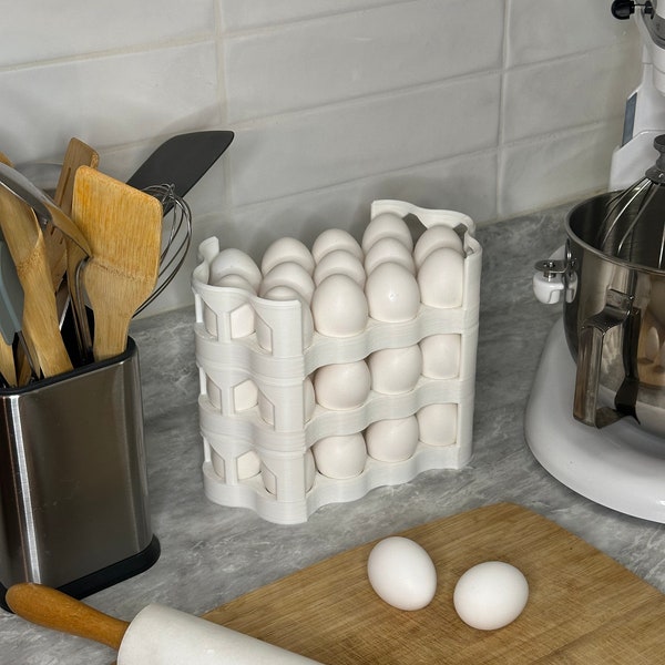 Stackable Egg Holder - Etsy