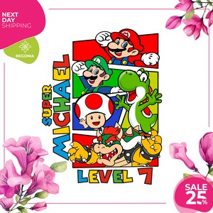 Super Mario Collage Png, Super Mario Clipart, Printable Mario Png ...
