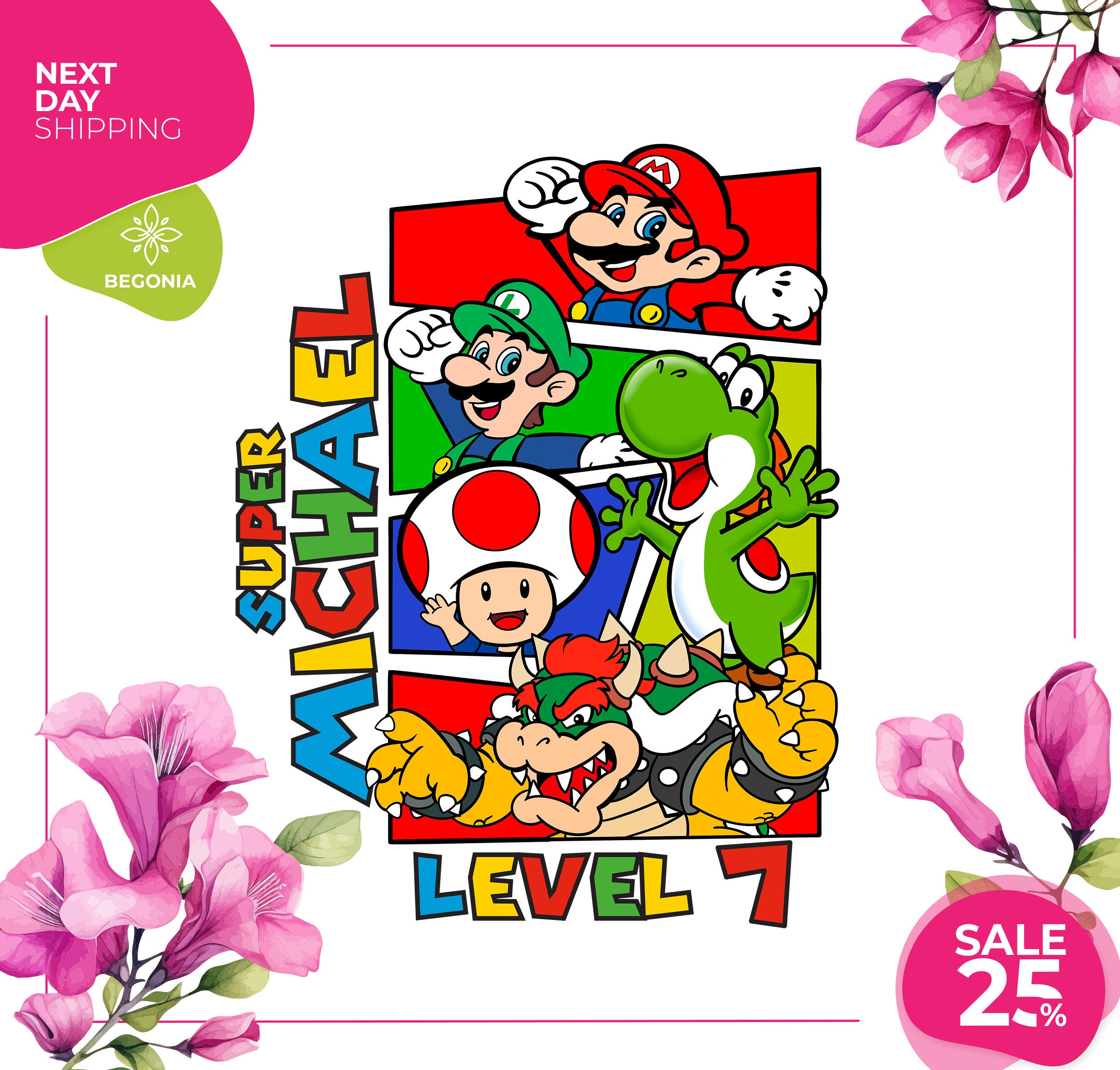 Super Mario Collage Png, Super Mario clipart, printable mario png ...