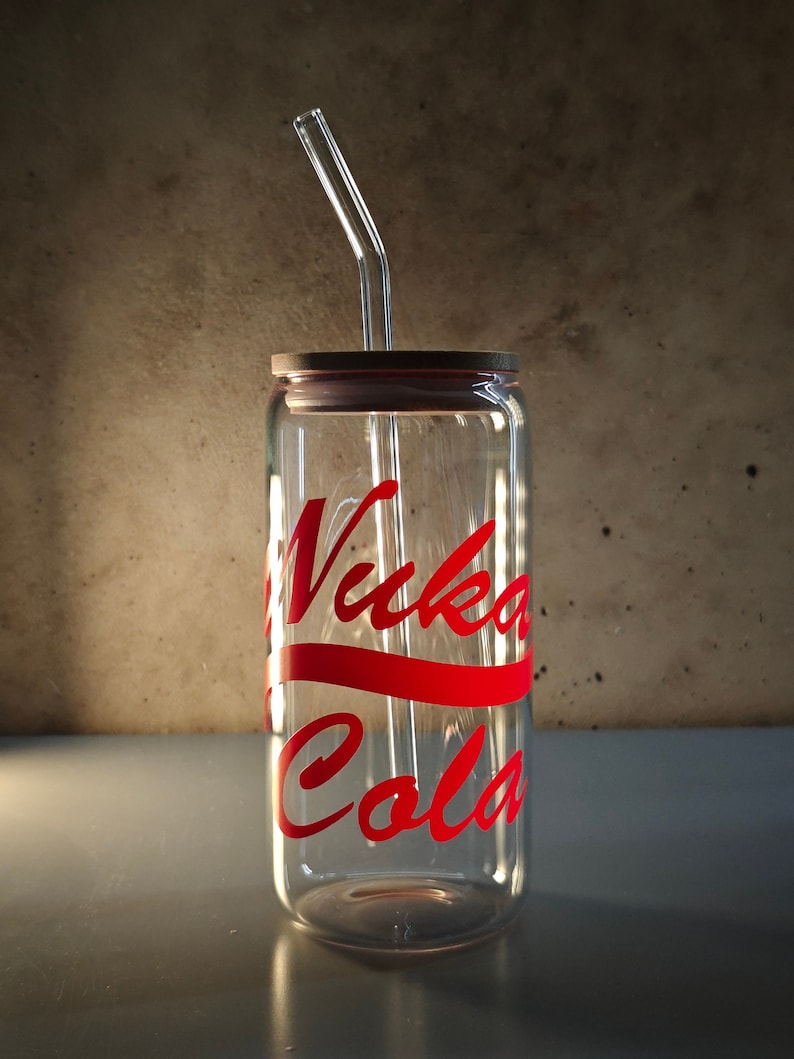 Nuka Cola Glass Cup / Wasteland Essentials - Etsy