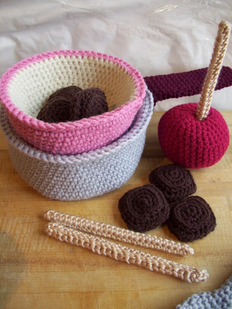 Chocolate Apple Kit...pdf Crochet Pattern - Etsy