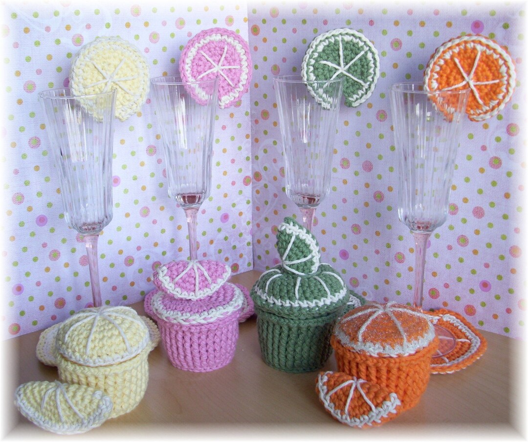 Citrus Surprise Cupcakes...pdf Pattern - Etsy