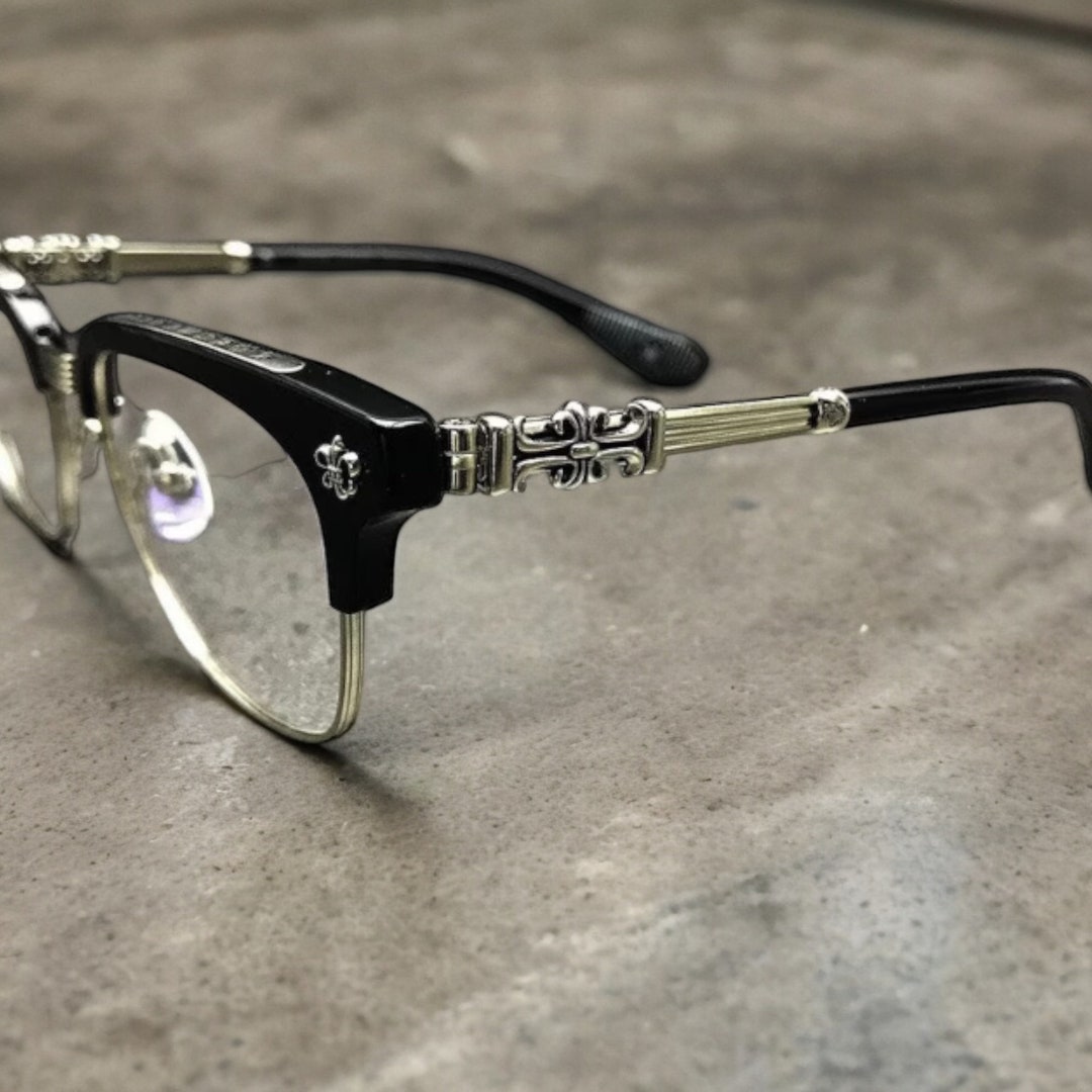 Chrome Hearts Ultra-light Pure Titanium Frame Anti-blue Light Anti ...