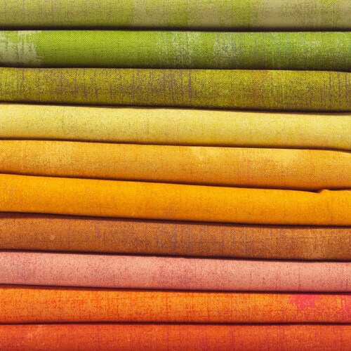 Moda Grunge 12 Fabric Bundle Fall Autumn Colors - Etsy