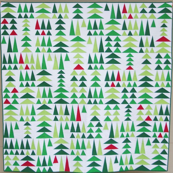 Forest Quilt Pattern - Etsy