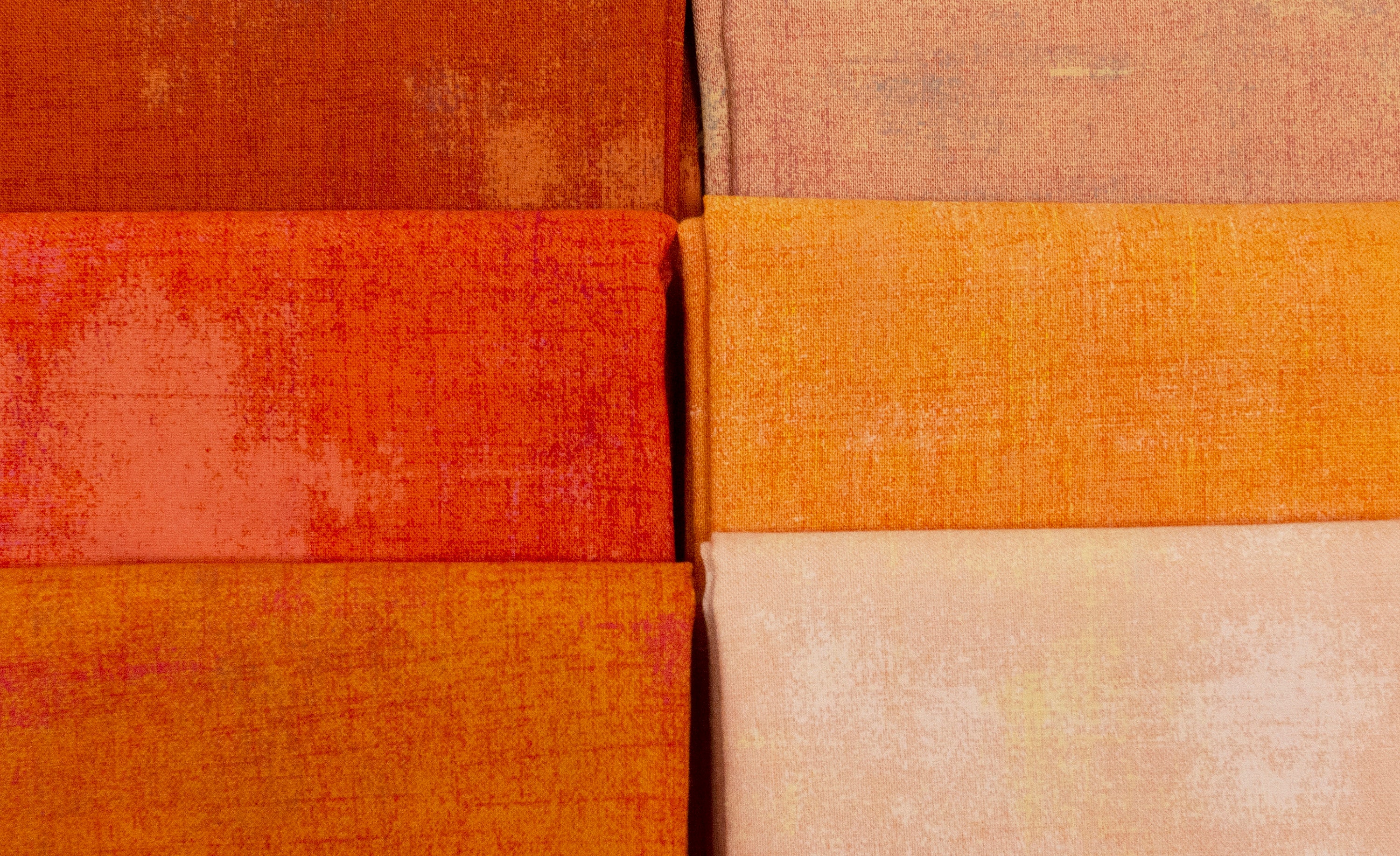 Orange Moda Grunge Fabric Bundle 6 Colors - Etsy