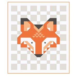 Little Fox Quilt Kit - Etsy