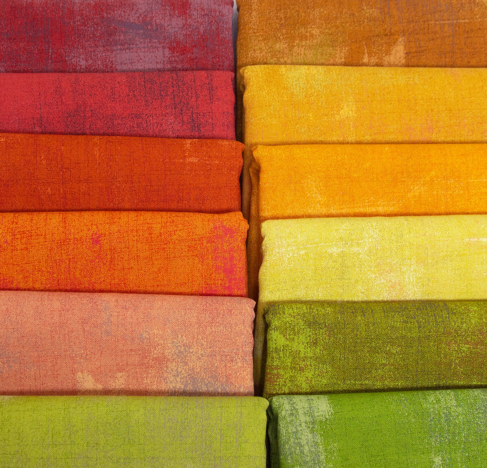 Moda Grunge 12 Fabric Bundle Fall Autumn Colors - Etsy