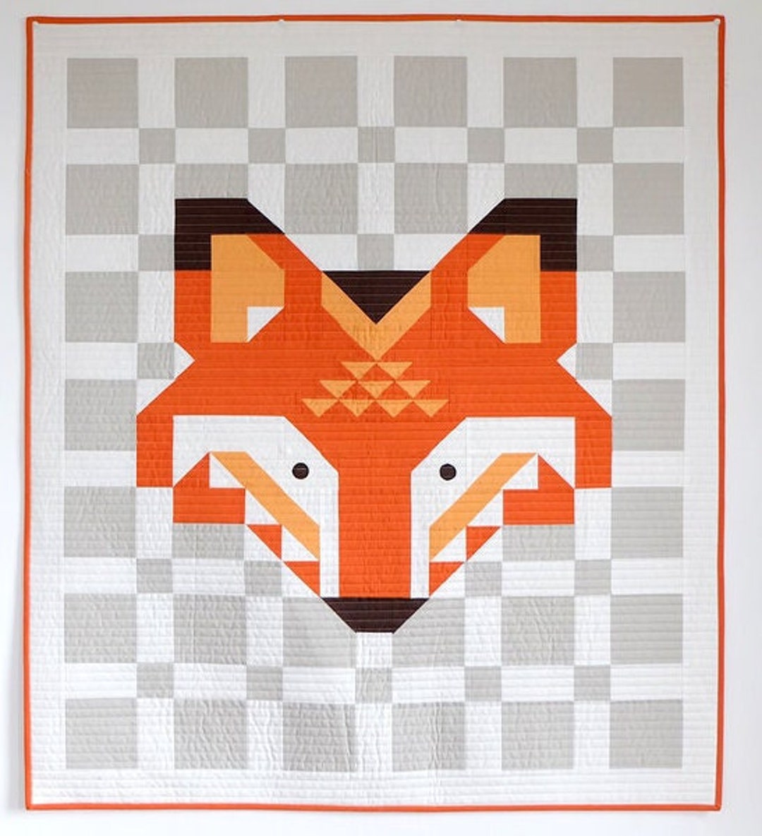 Little Fox Quilt Pattern - Etsy