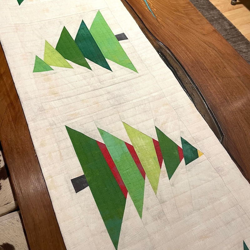 Christmas Table Runner Pattern - Etsy