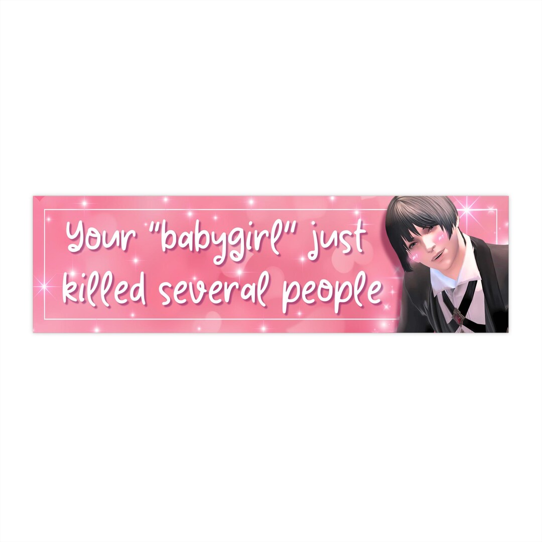 FFXIV Fandaniel babygirl Bumper Stickers - Etsy