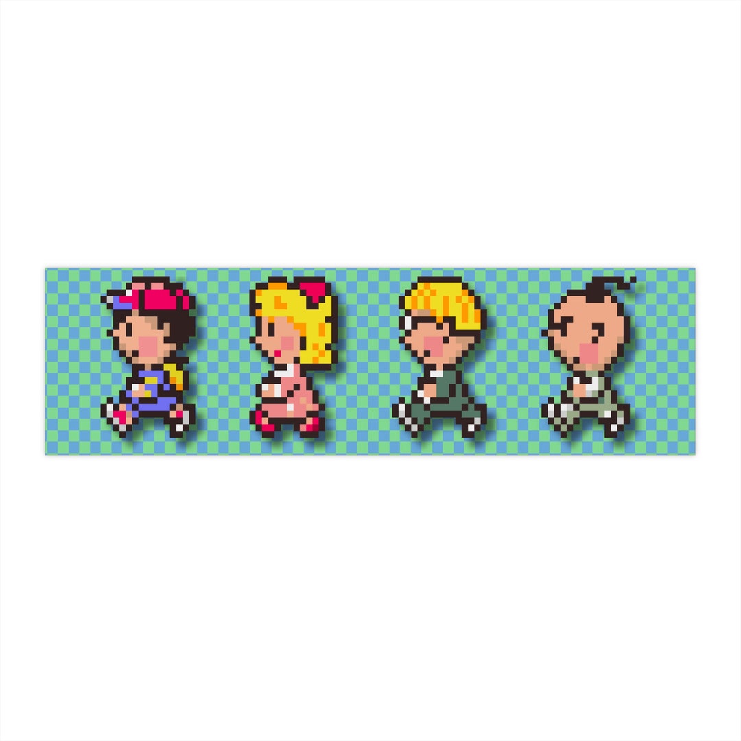 Earthbound Walkin' Bumper Stickers - Etsy