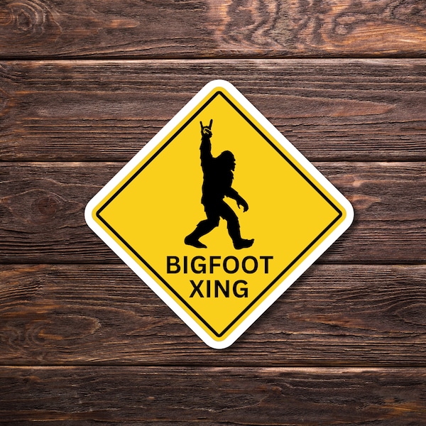 Bigfoot Crossing - Etsy