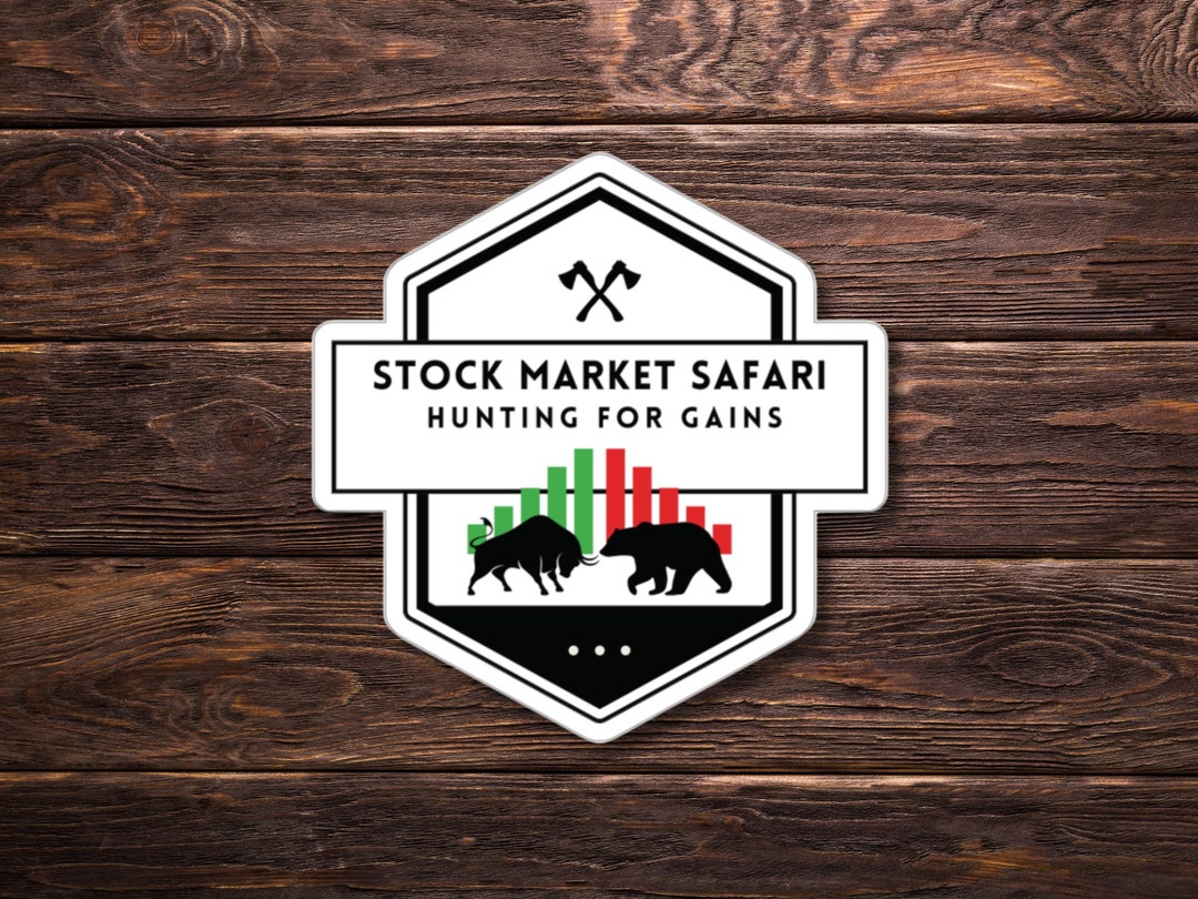 Stock Market Sticker Day Trading Sticker Gift for Day Trader Bull ...