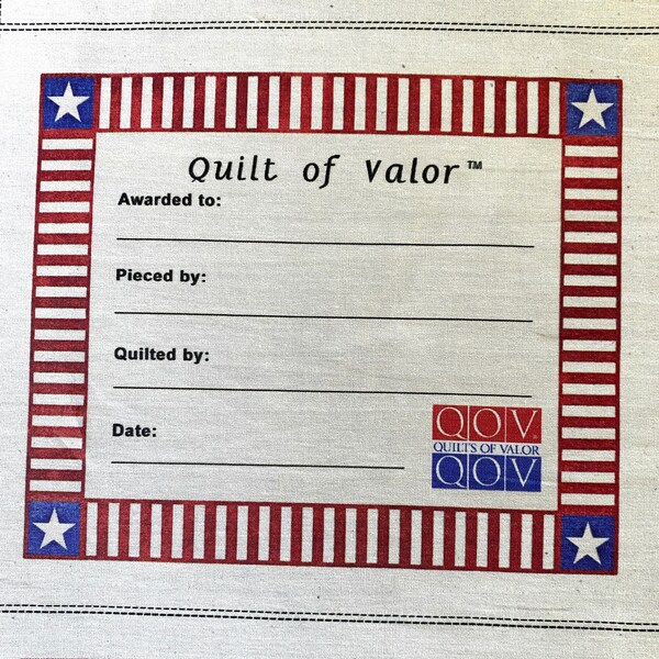 Quilts of Valor - Etsy