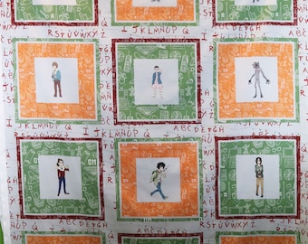Stranger Things Inspired Stuff Fabric One 56 Wide Yard - Etsy