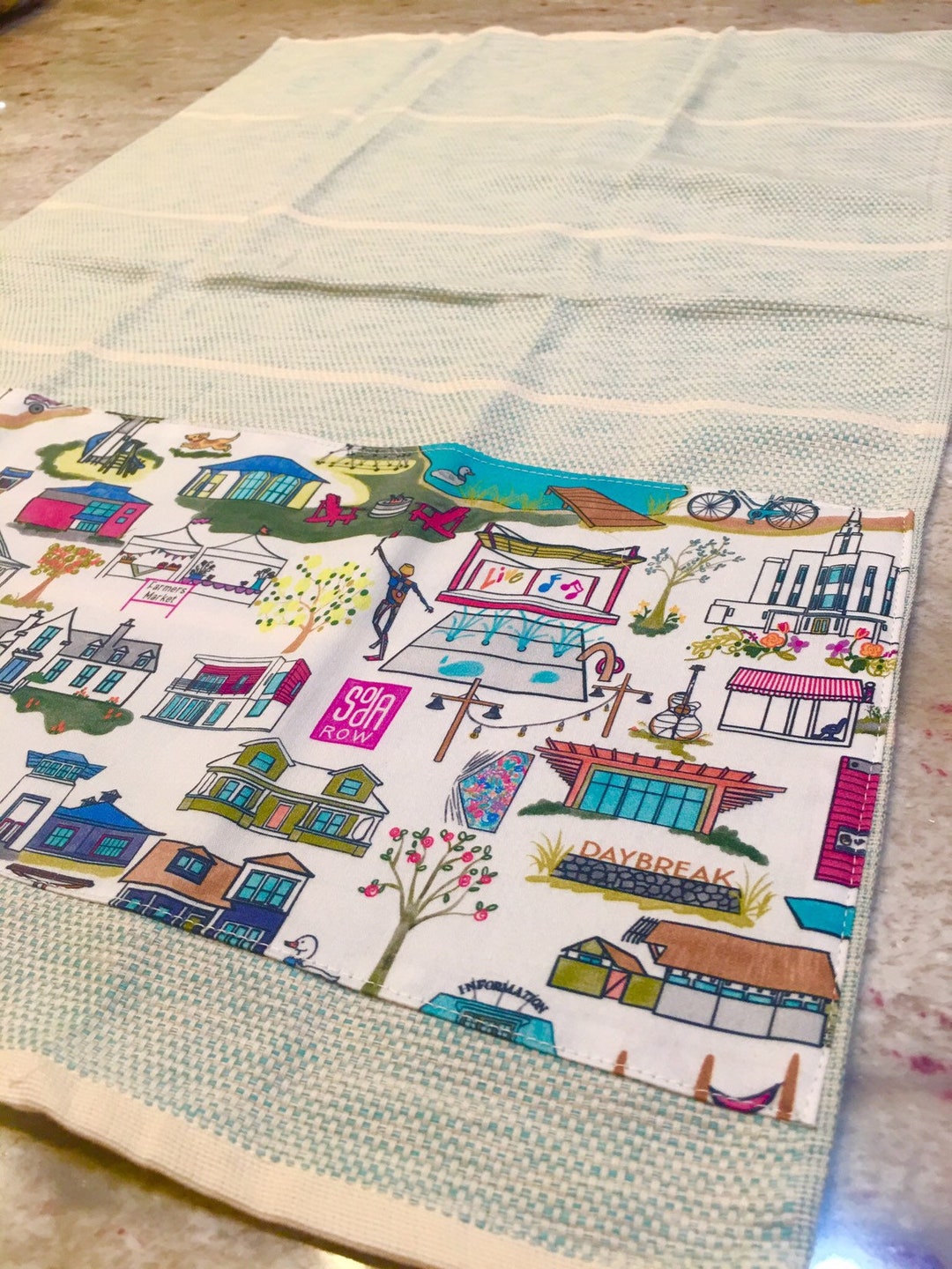 Daybreak Utah Dish Towel, Utah Theme, Gift - Etsy