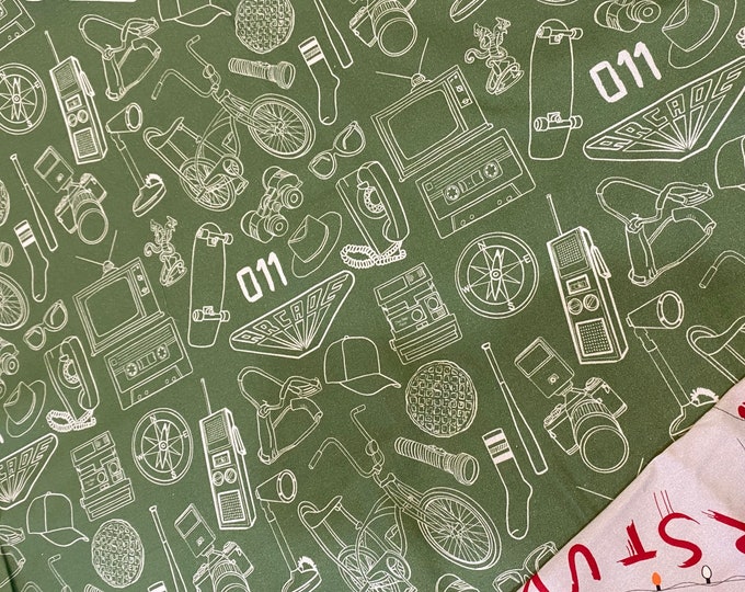 Stranger Things Inspired Stuff Fabric One 56 Wide Yard - Etsy Stranger Things Inspired Stuff Fabric One 56 Wide Yard - Etsy