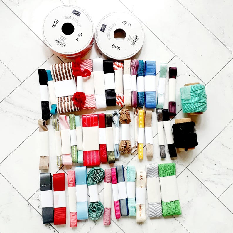 Stampin up Ribbon Share, Stampin up Ribbon Sampler - Etsy