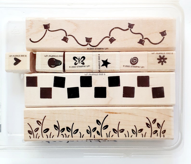 Border Builder Stamp Set by Stampin Up, Border Builders Stamp Set - Etsy