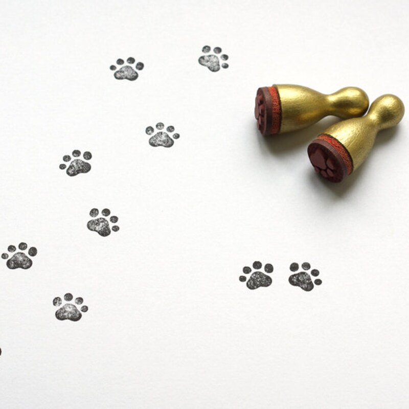 Dog Paw Stamp - Etsy