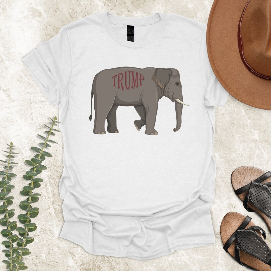 Pro Trump Elephant T-shirt, Trumplican 2024 Shirt, Trump Election ...