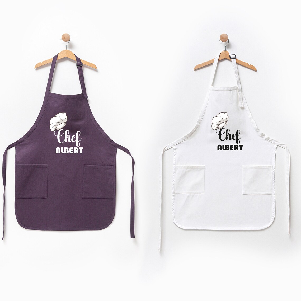 Custom Chef Apron for Women and Men, Personalized Chef Apron, Gift for ...