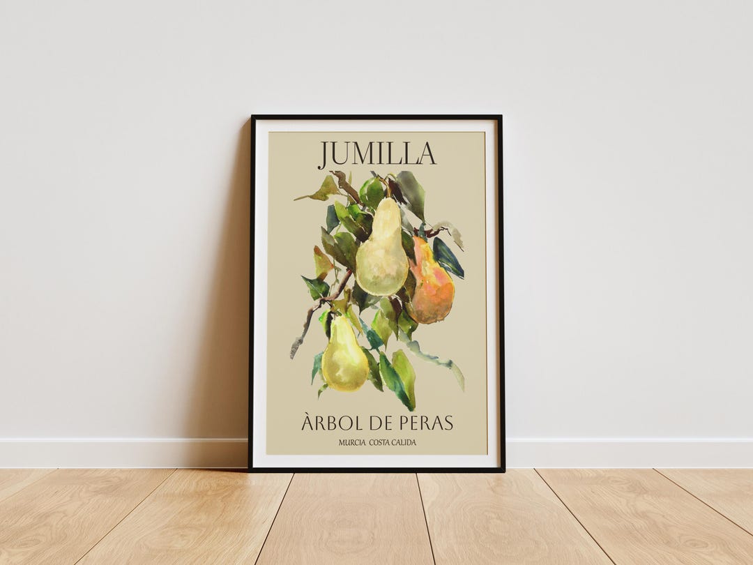 Jumilla Árbol De Peras, Amalfi Wall Art Print, Kitchen Wall Print, Home ...